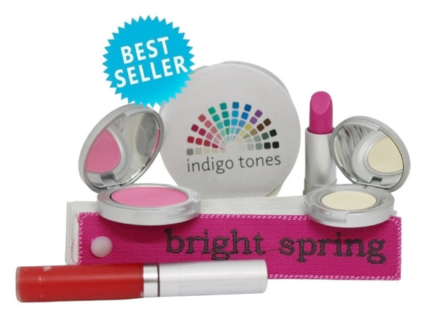 12 Season Color Cosmetics | Indigo Tones | Bright Spring Collection