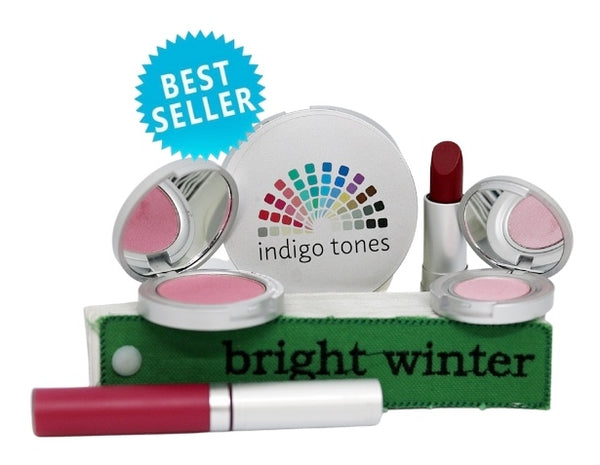 12 Season Color Analysis | Indigo Tones | Bright Winter Collection